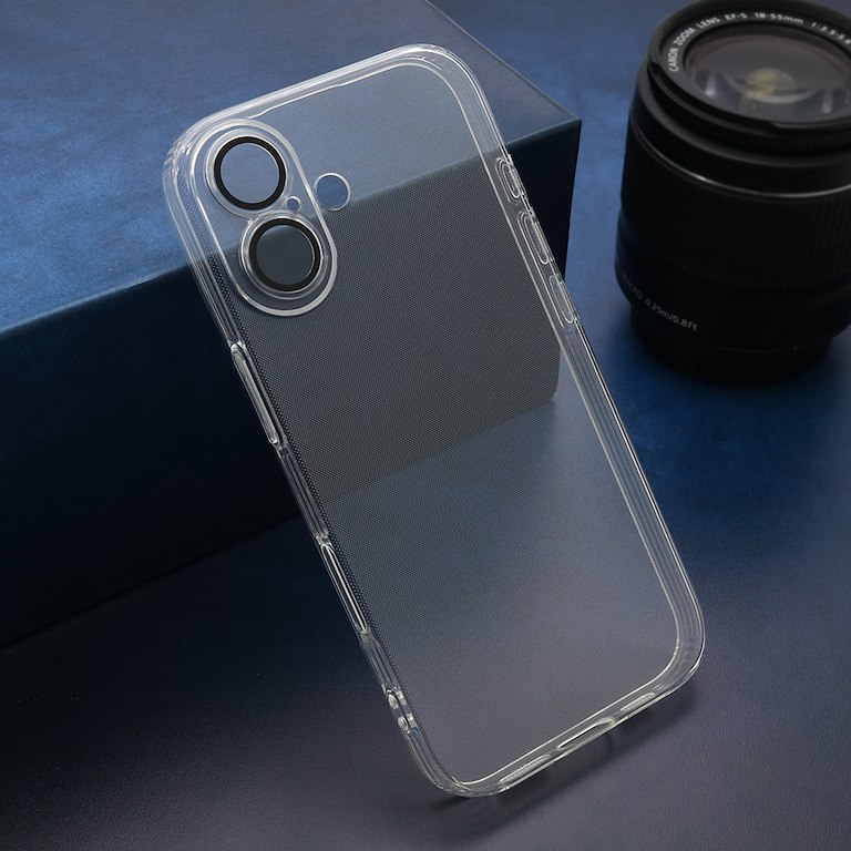 Zastitna maska (futrola) CLEAR CAMERA GLASS - iPhone 17 providna (MS)