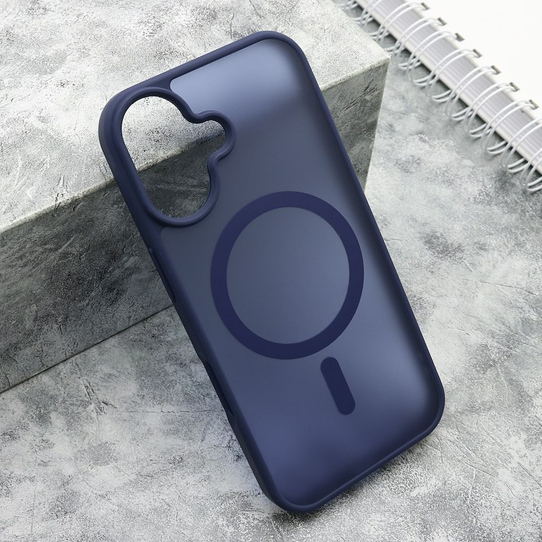 Zastitna maska (futrola) SILKY MagSafe mat - iPhone 17 plava (MS)