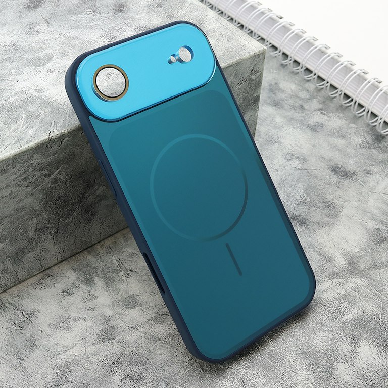Zastitna maska (futrola) COLOR METAL MagSafe II - iPhone 17 Air plava (MS)