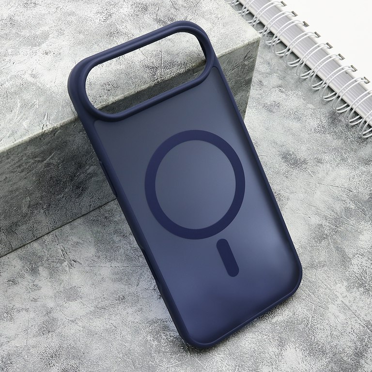 Zastitna maska (futrola) SILKY MagSafe - iPhone 17 Air plava (MS)