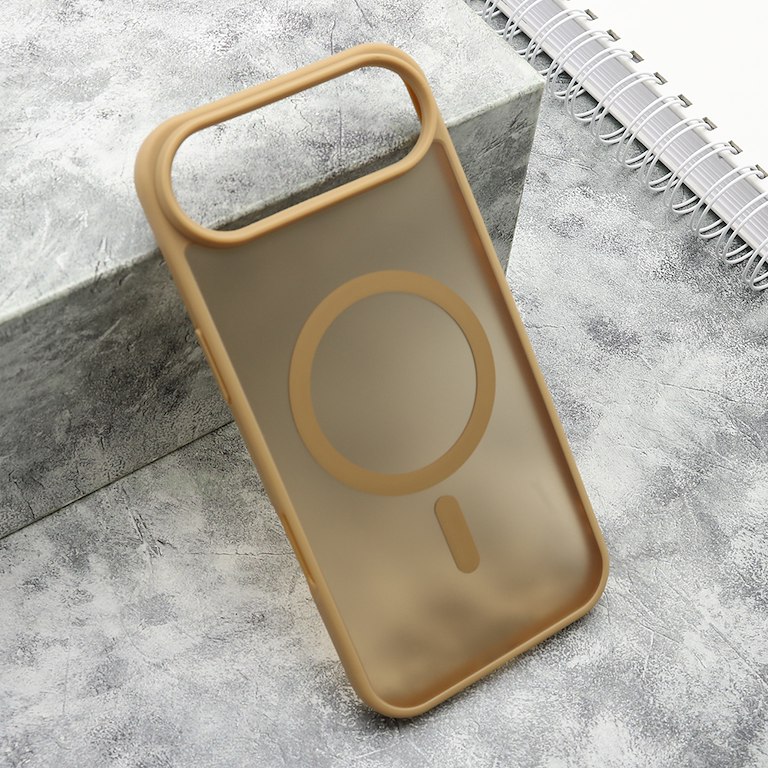 Zastitna maska (futrola) SILKY MagSafe - iPhone 17 Air zlatna (MS)