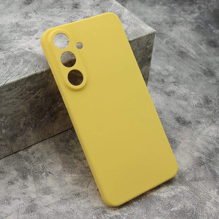 Zastitna maska (futrola) GENTLE COLOR - Samsung S731B Galaxy S25 FE zuta (MS)