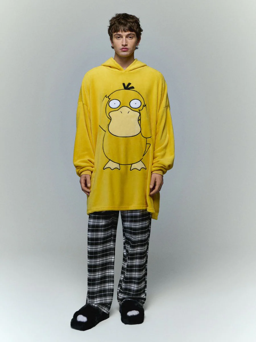 Bade mantil sa kapuljačom Psyduck
