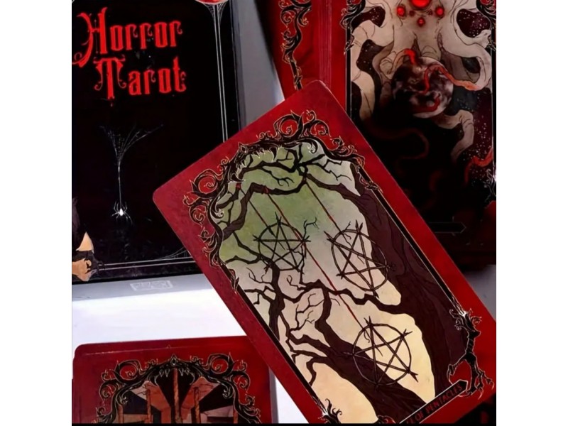Horror tarot karte ilustracije Abigail Larson