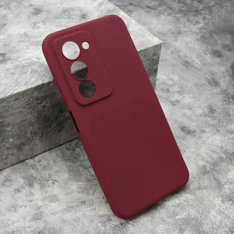 Zastitna maska (futrola) GENTLE COLOR - Xiaomi Redmi 15 4G 171mm (EU) bordo (MS)