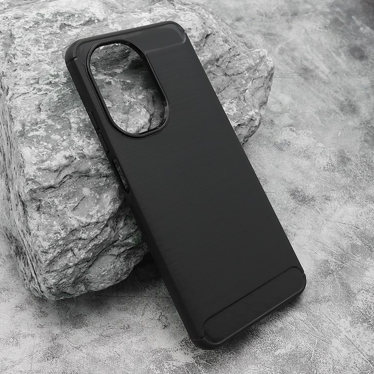 Zastitna silikonska maska (futrola) BRUSHED - Xiaomi Redmi A5 4G NFC (173 mm) crna (MS)