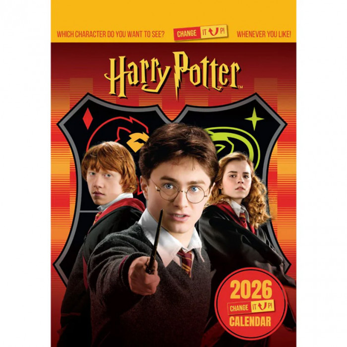 Harry Potter Change It Up A3 kalendar 2026