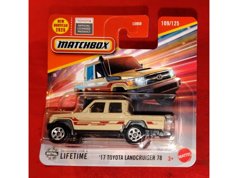 MATCHBOX metalni automobil