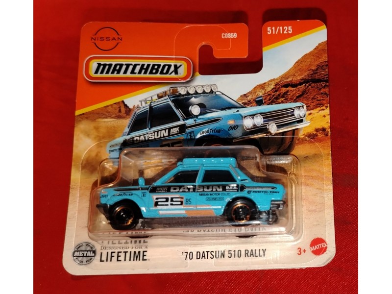 MATCHBOX metalni automobil