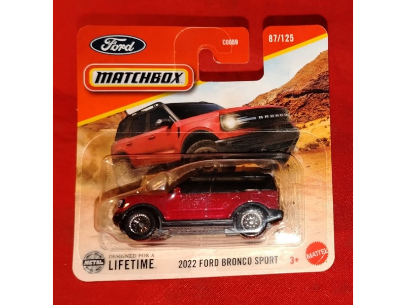 MATCHBOX metalni automobil