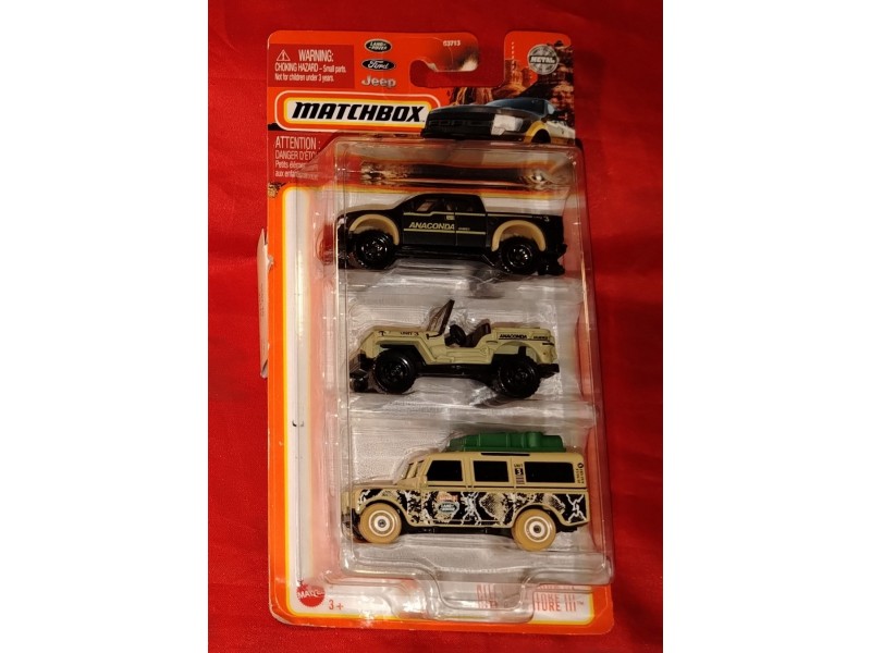 MATCHBOX metalni automobil