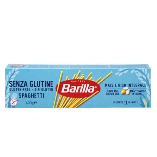 Barilla Testenina bez glutena Spaghetti 400g