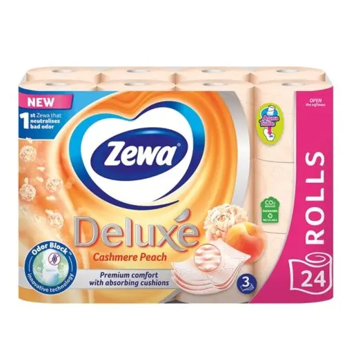 Zewa Toalet papir Deluxe Cashmire Peach troslojni 24 rolne