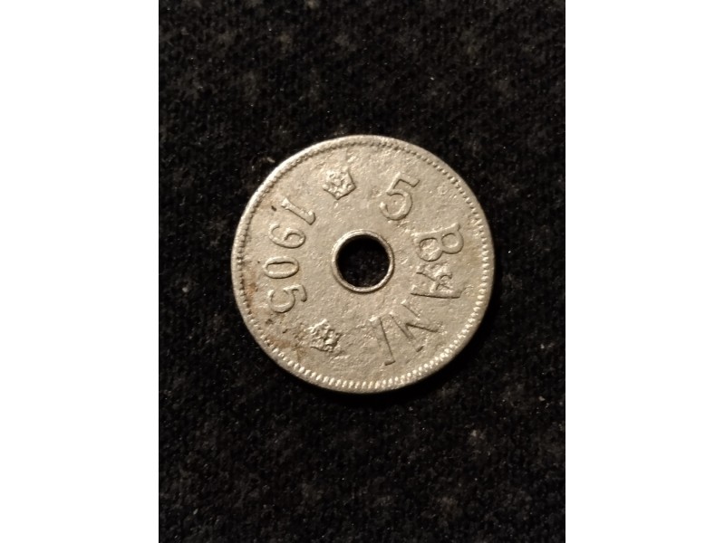 5 bani 1905 rumunija