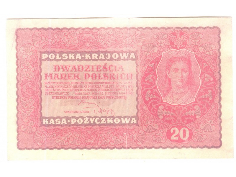 Poljska 20 marek 1919