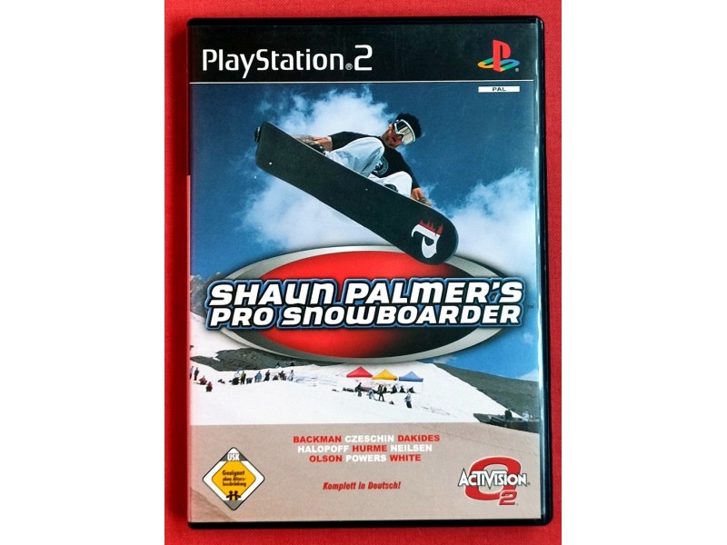 Shaun Palmers Pro Snowboarder - PS2 Originalna Igra