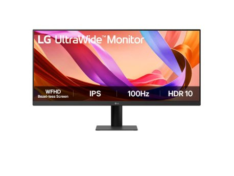29" UltraWide IPS WFHD 2560x1080@100Hz, 21:9, 1000:1, 250 cd/m², 5ms, 178º/178º, HDR 10,1 HDMI, 1 DP