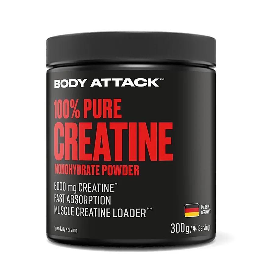 100% Pure Creatine Monohydrate Powder 300g – Body Attack