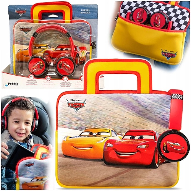 Cars Travel Bundle torbica i slusalice PG916625M