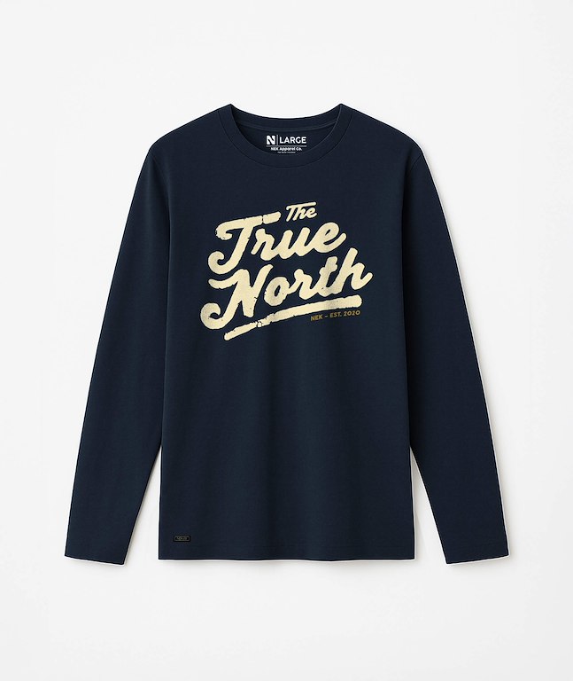 TRUE NORTH – Navy Blue