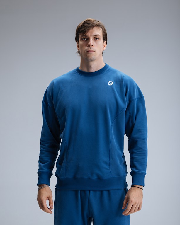 SPORTS CLUB Blue sweatshirt