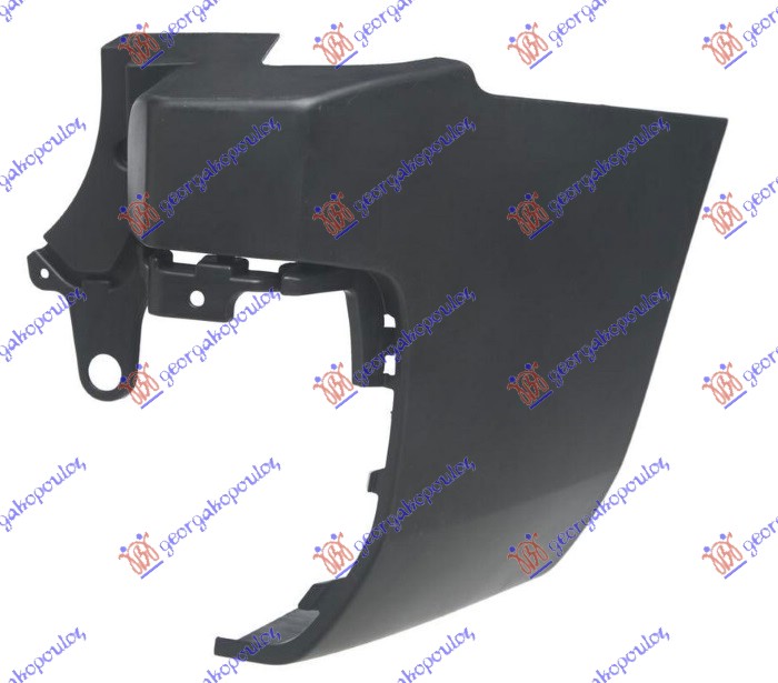 KRAJ ZADNJEG BRANIKA CRNI (2 GEPEK VRATA) (DUGA SASIJA) Desna str. FIAT DOBLO (2025-) (OEM: 3556019, 3556019,9816769380, 9816769380)