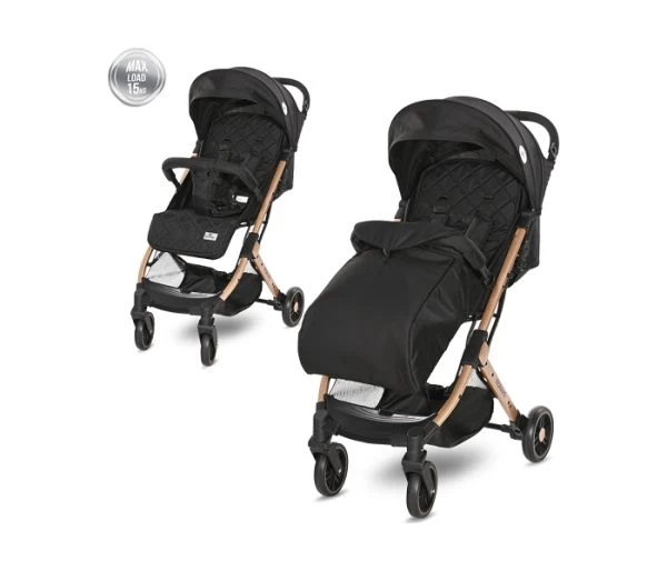 10021492305 Lorelli kolica za bebe Fiorano Black – kišobran/kofer kolica za bebe
