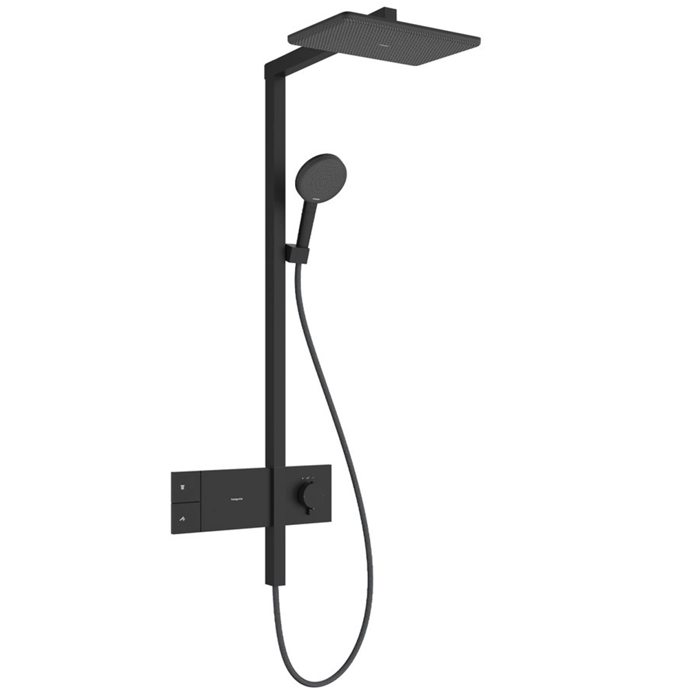 HANSGROHE RAINDANCE ALIVE Q USPONSKI TUŠ 210/340 1JET CRNA MAT 24580670