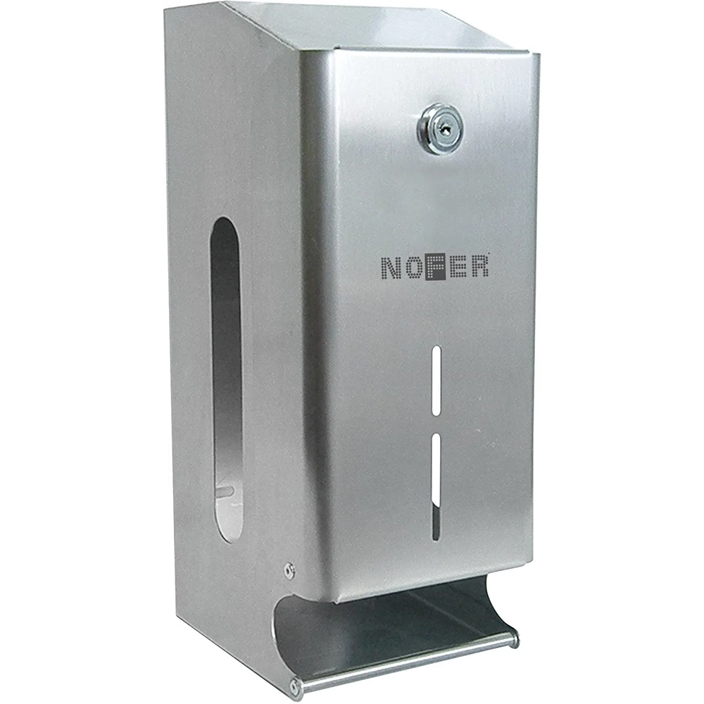 NOFER DUPLI DISPENZER WC PAPIRA INOX 05101.B