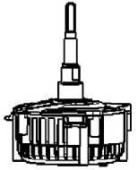 mka SEB TEFAL ROWENTA KRUPS sokovnik reduktor motora SS-1530000013 - SS-1530000013