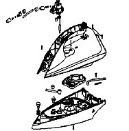 mka SEB TEFAL ROWENTA KRUPS pegla na paru telo sa posudom i drskom FS-9100027289 - FS-9100027289