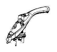 mka SEB TEFAL ROWENTA KRUPS pegla na paru prednji deo tela drska CS-00125484 - CS-00125484