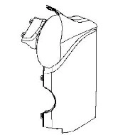 MKA SEB TEFAL ROWENTA KRUPS KAFE APARAT DOLCE GUSTO GORNJI DEO KUCISTA DESNI MS-625040 - MS-625040