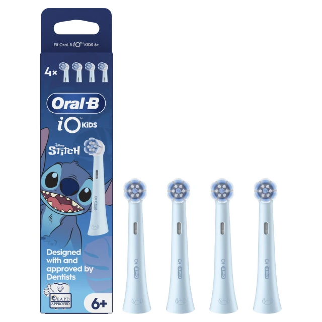 Oral-B iO Refill Zamenska glava za dečiju električnu četkicu Stitch, 4 komada