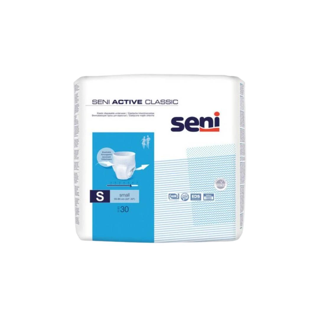 Seni® Active Classic S Gaćice za Inkontinenciju 30 Komada