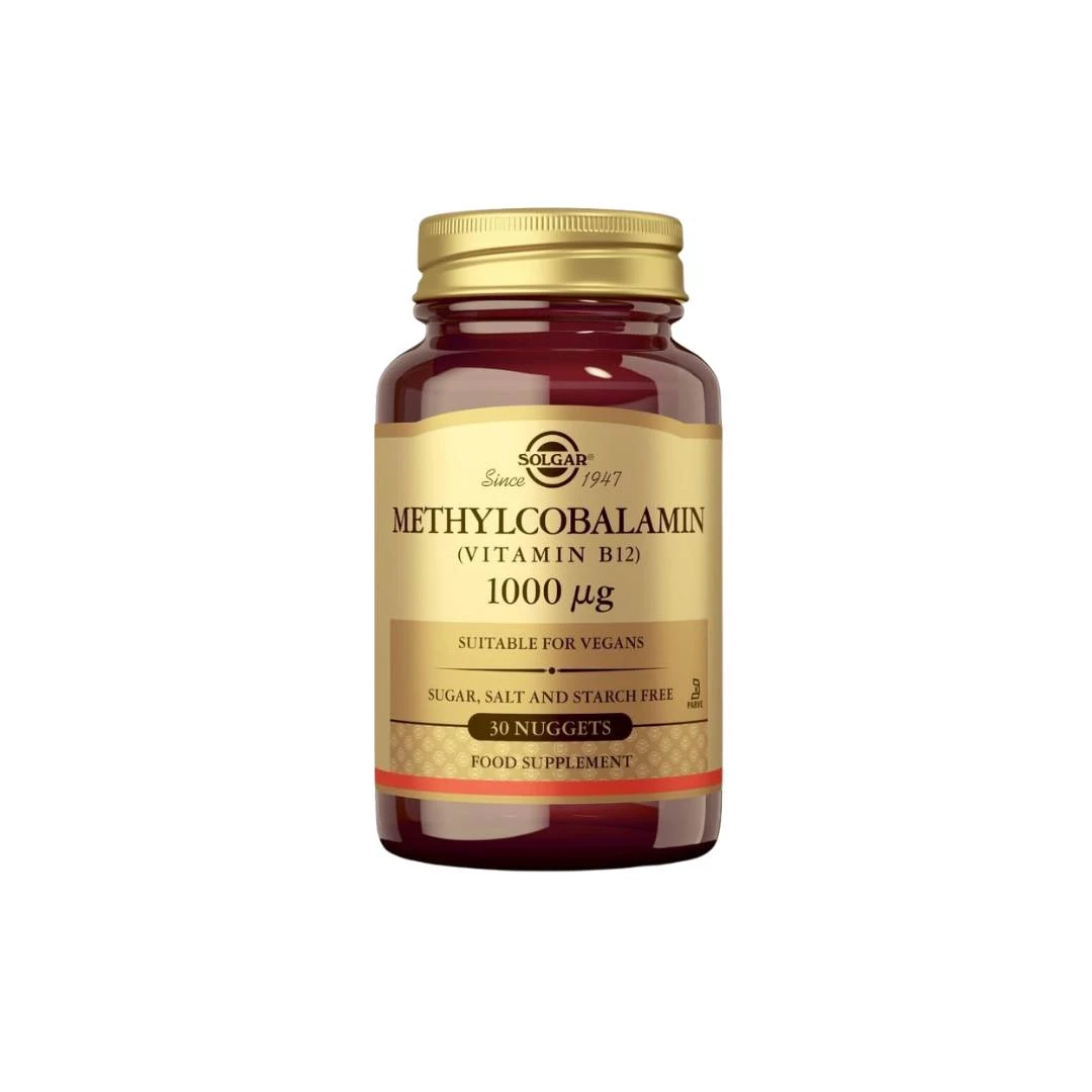 SOLGAR® Metilkobalamin 1000 mcg 30 Sublingvalnih Tableta