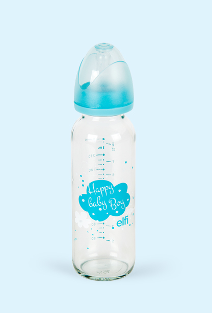 ELFI Staklena flašica SWEET BABY, 240 ml