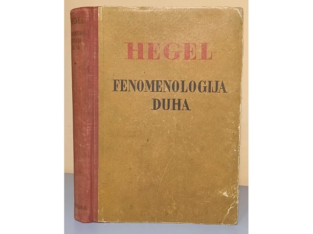 FENOMENOLOGIJA DUHA Hegel
