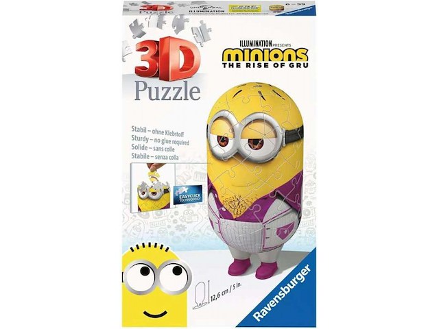 Minions 3D Puzzle 54 dela Ravensburger 11229