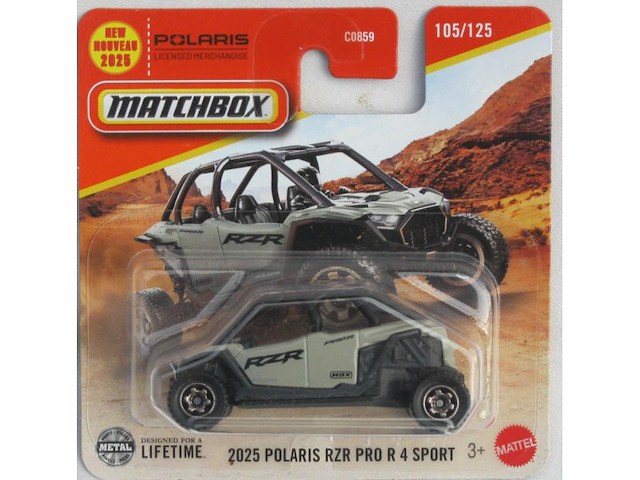 matchbox polaris RZR pro R