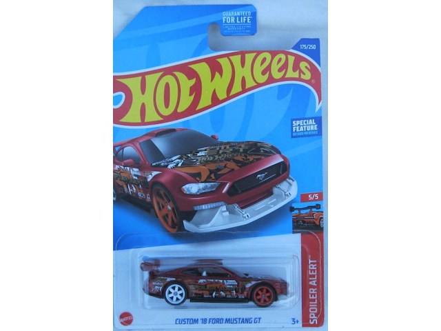 hot wheels ford mustang `18 custom super treasure hunt