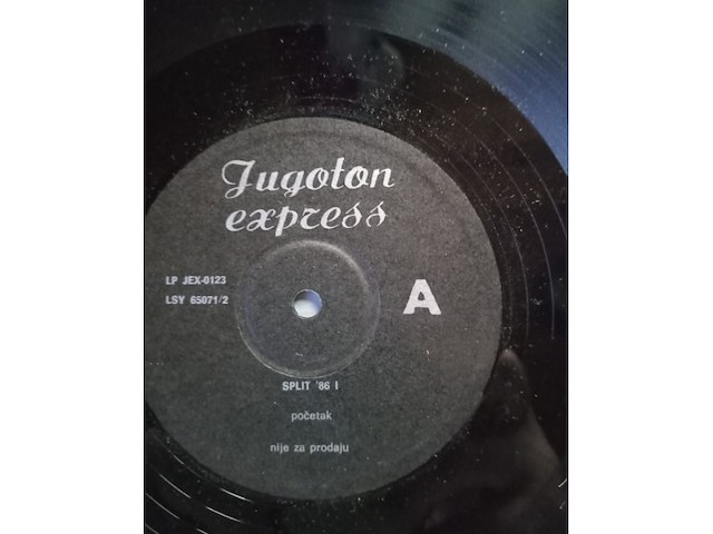 Jugoton Expres- Split 86 I / Split 86 II (2xLP)