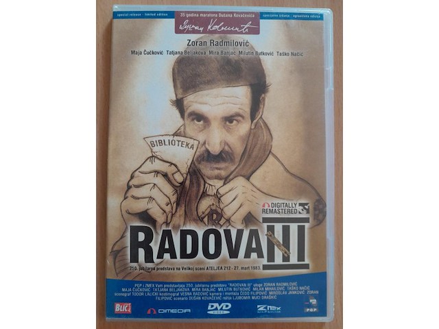 Radovan III DVD