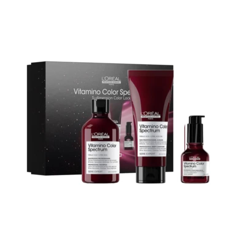 Loreal Vitamino Color Spectrum set - šampon 300ml + balzam 200ml + serum 50ml