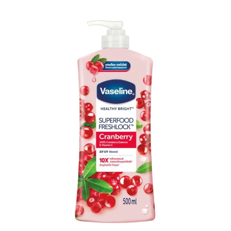 Vaseline Superfood Cranberry losion za telo 500ml