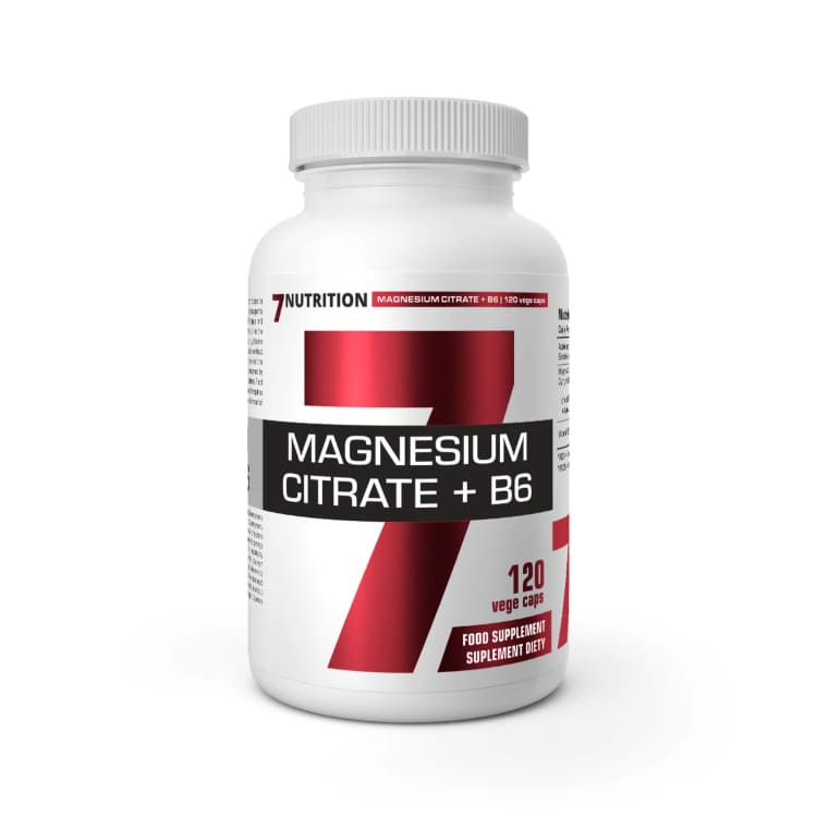 7 Nutrition Magnesium Citrate + B6 120 kapsula