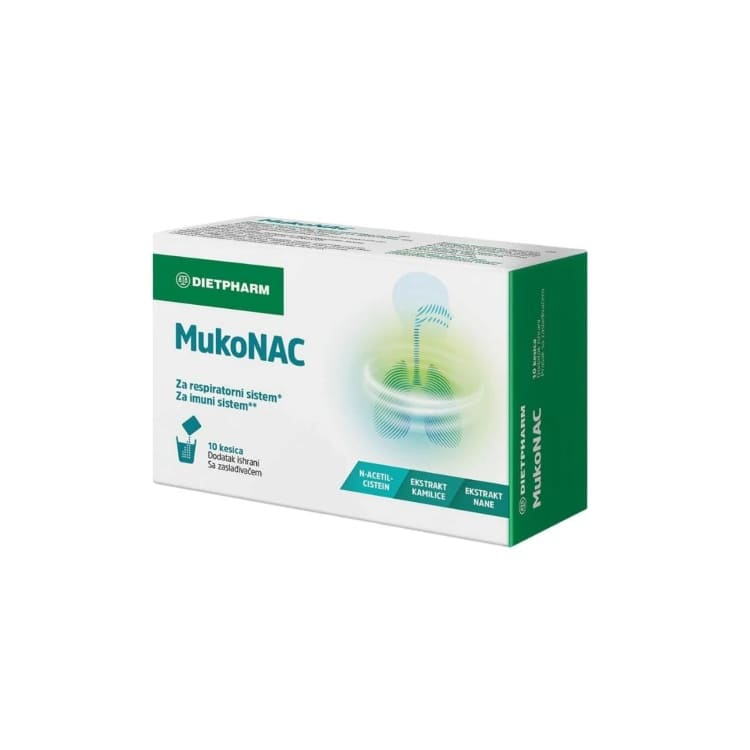 Dietpharm MukoNAC 10 kesica