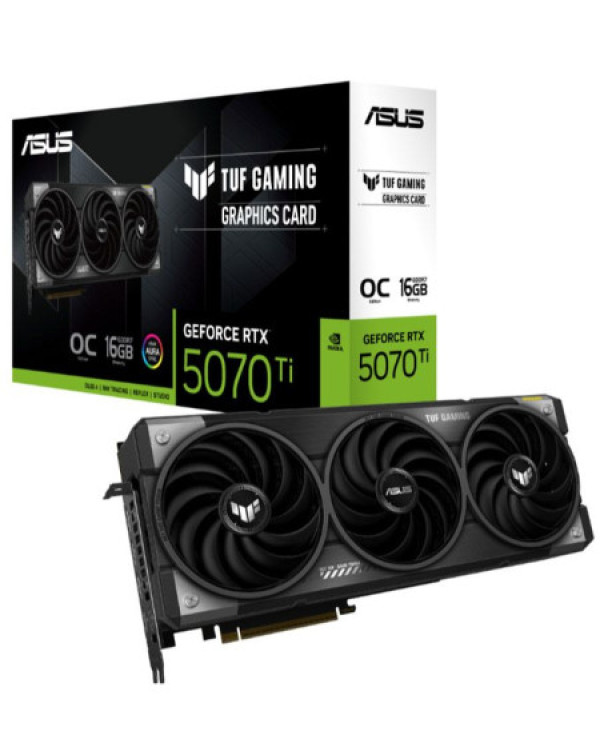 SVGA ASUS GeForce RTX 5070-TI TUF OC 16GB GDDR7 256bit TUF-RTX5070TI-O16G