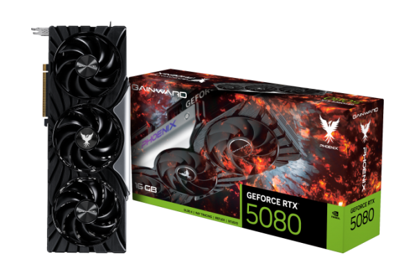 SVGA Gainward RTX 5080 Phoenix 16GB GDDR7 256bit, NE75080019T2-GB2031X
