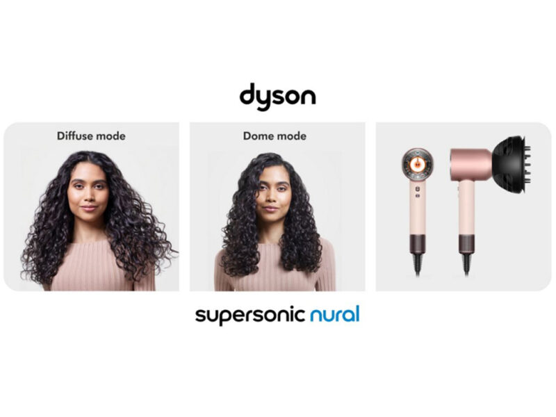 Fen za kosu DYSON HD16 Supersonic Nural Amber Silk Pink Champagne Curly Coily 143709